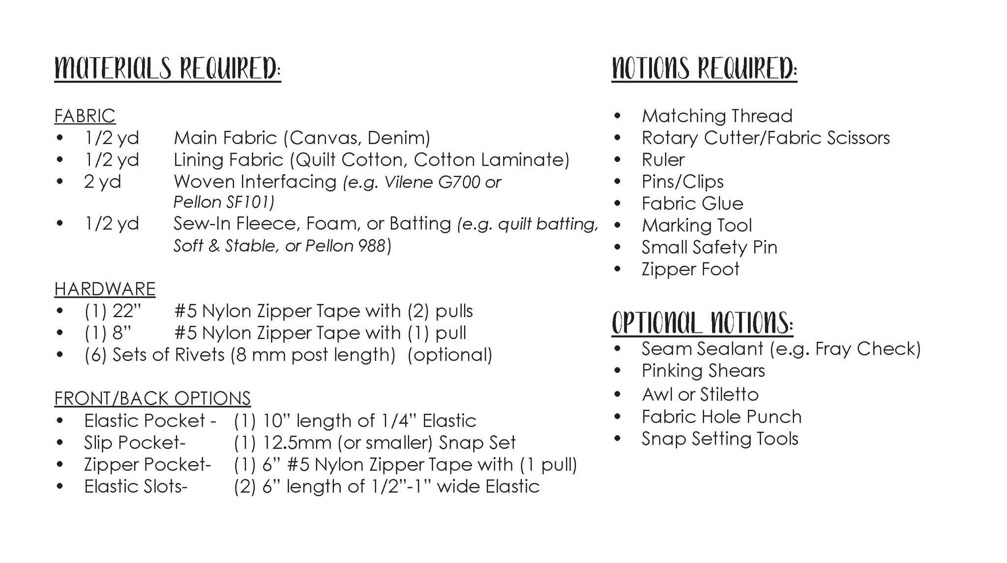 Spring Roll Pouch Digital Sewing Pattern – Love You Sew Patterns